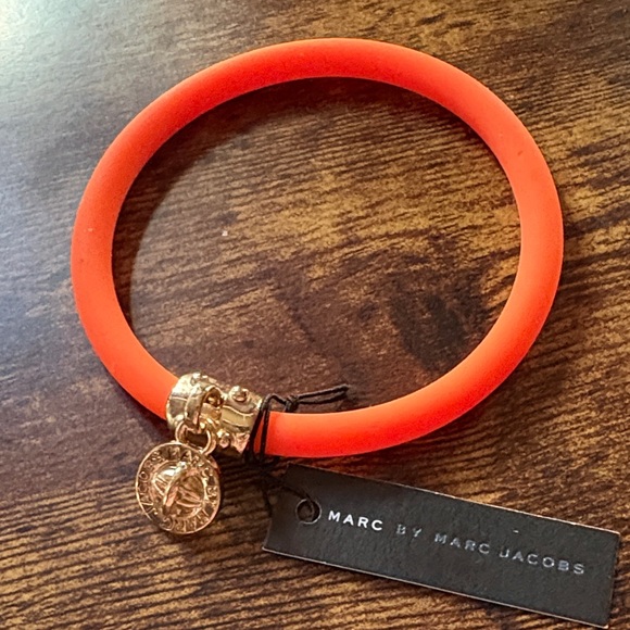 Marc By Marc Jacobs | Jewelry | Marc By Marc Jacobs Bold Orange Bangle ...
